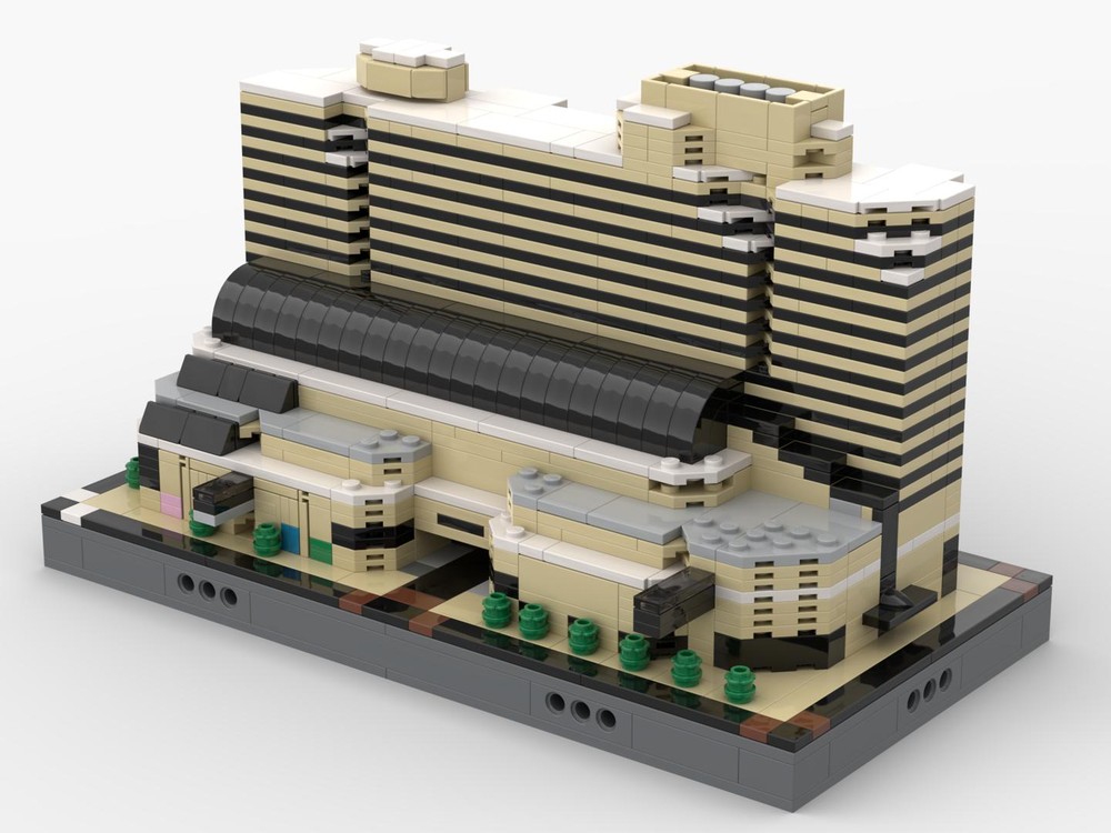 LEGO MOC 4 Houston Center by iambriguy | Rebrickable - Build with LEGO