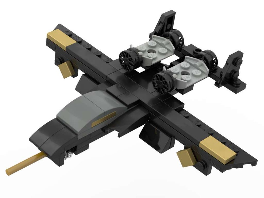 LEGO MOC 30342 A-10 Thunderbolt (''Warthog'') by meregt | Rebrickable ...
