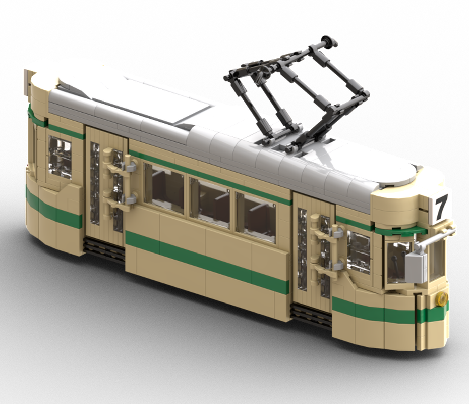 LEGO MOC Tram / Straßenbahn by Stein.Meister | Rebrickable - Build with ...