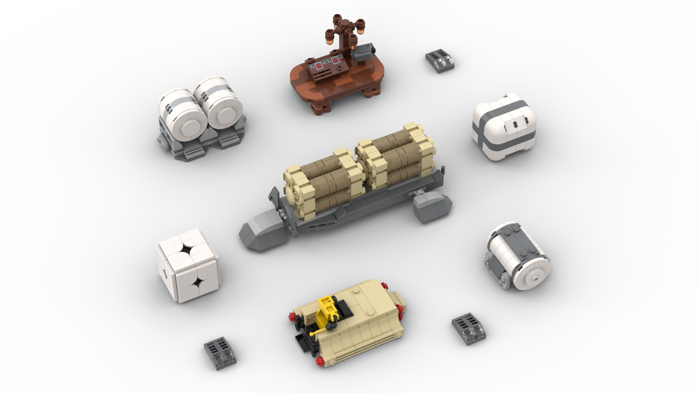 Lego Moc Yavin 4 Rebel Equipments By Jazzitoys Rebrickable Build