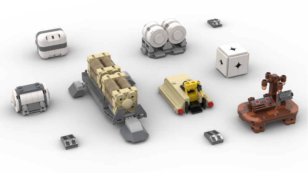 Lego Moc Yavin 4 Rebel Equipments By Jazzitoys Rebrickable Build