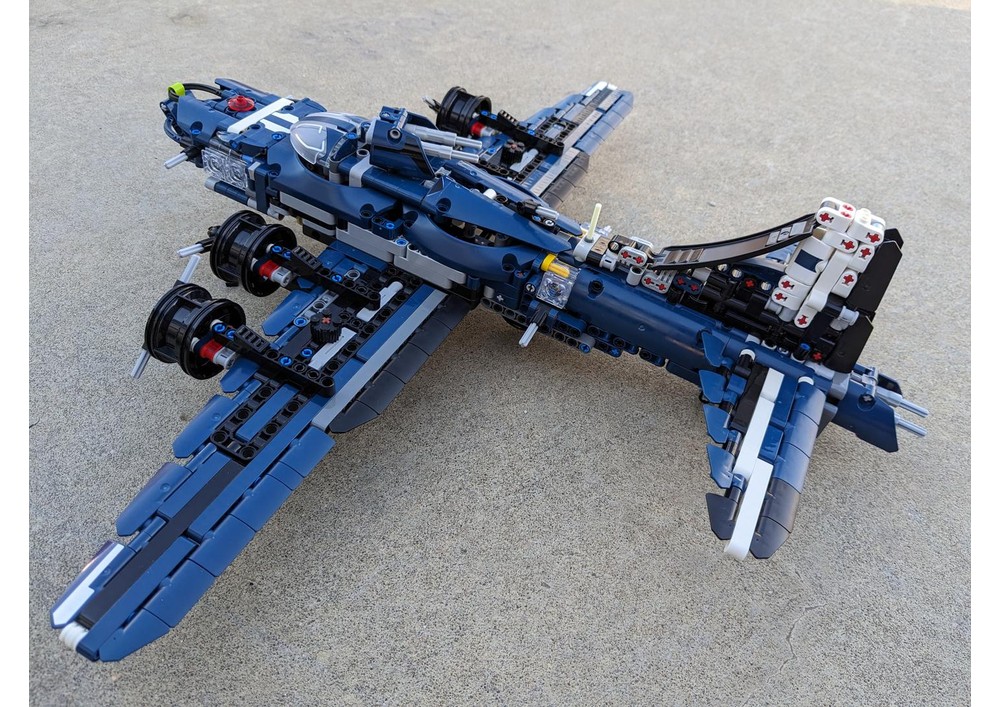 Lego Moc B 17 Flying Fortress 42154 Ford Gt By On Rebrickable