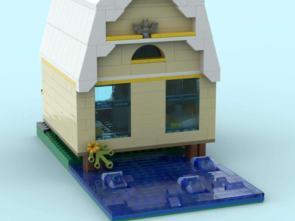 LEGO MOC Beachside Summerhome by TylerOtterly | Rebrickable - Build ...