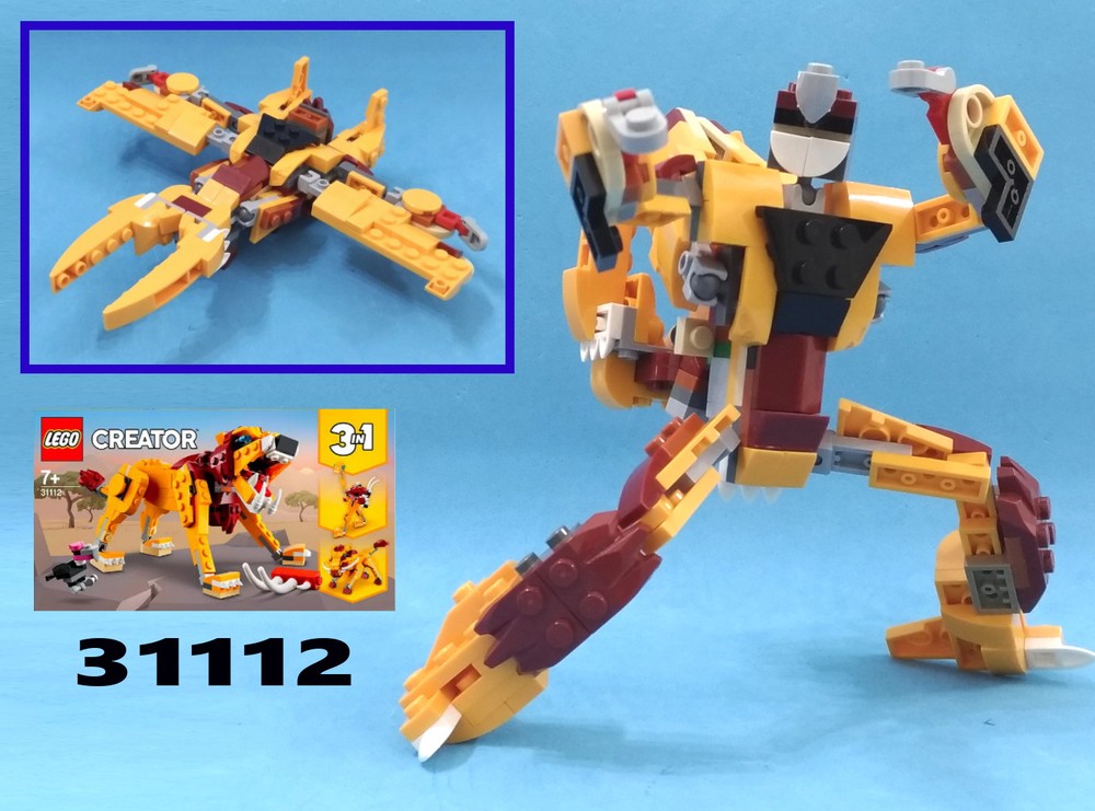 LEGO MOC Transformer Space Cruiser from LEGO Creator set 31112: Wild ...