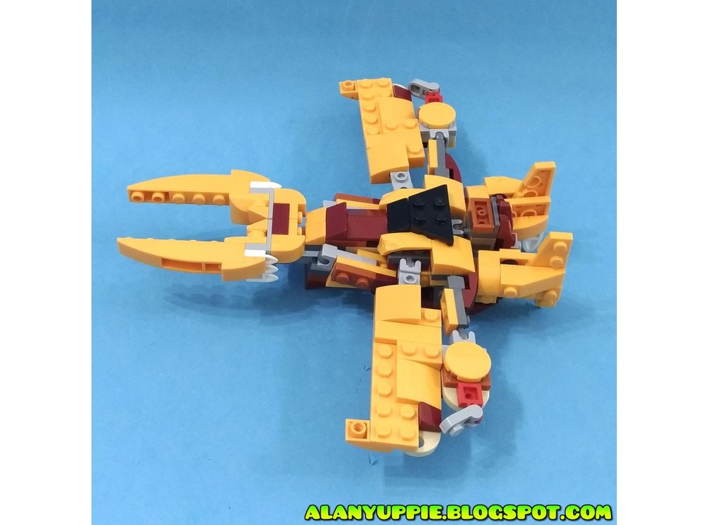 LEGO MOC Transformer Space Cruiser from LEGO Creator set 31112: Wild ...