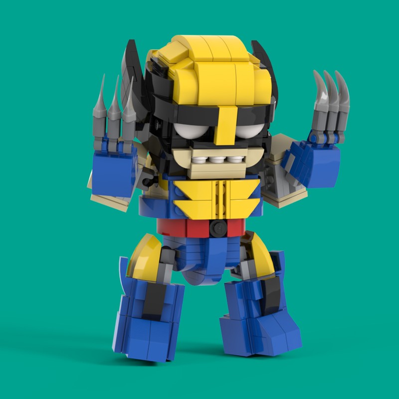 LEGO MOC WOLVERINE-MARVEL by choi_dambaek | Rebrickable - Build with LEGO