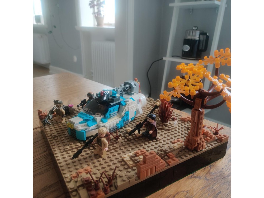 LEGO MOC New Republic General Purpose Tank "The Loth Rat" by ...