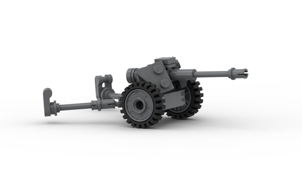 LEGO MOC 7.5/L46 "Pak-40" by MovingBricksStudio | Rebrickable - Build ...
