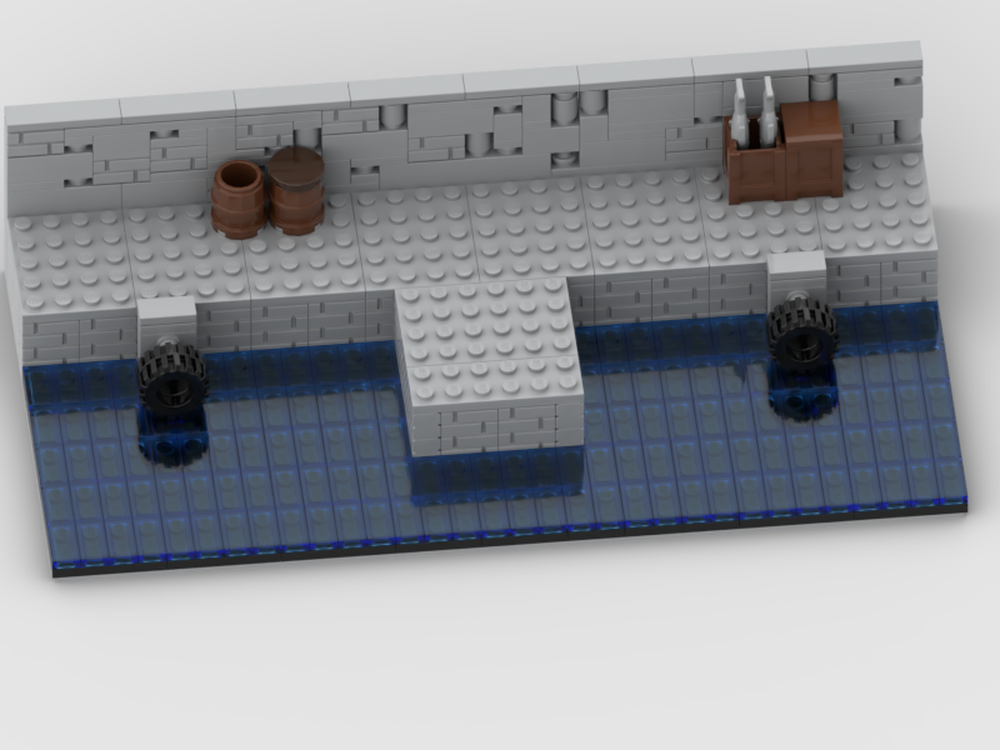 LEGO MOC Harbor Jetty by ludere | Rebrickable - Build with LEGO