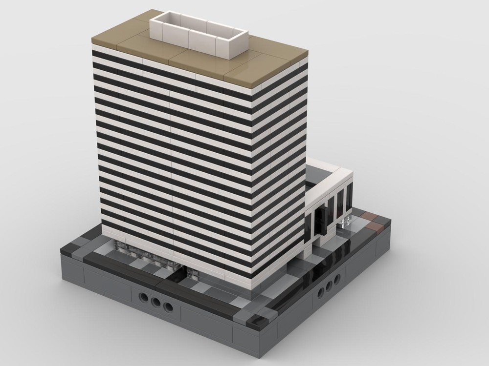 LEGO MOC Howell Building by iambriguy | Rebrickable - Build with LEGO