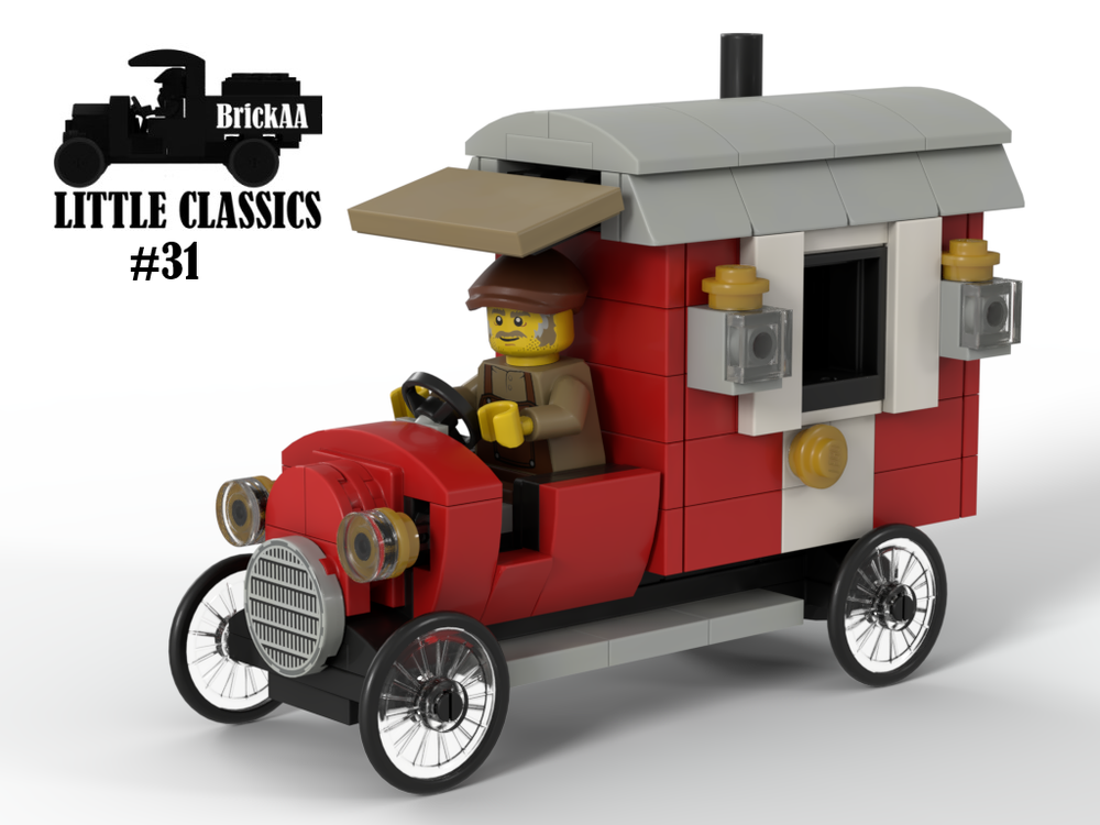 LEGO MOC Little classics #31 - Truck camper by BrickAA | Rebrickable ...