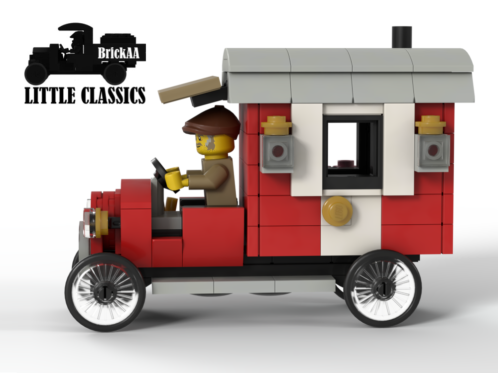 Lego Moc Little Classics 31 Truck Camper By Brickaa Rebrickable