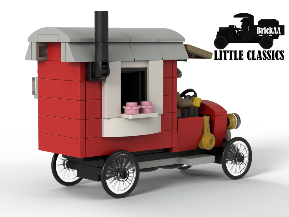 Lego Moc Little Classics 31 Truck Camper By Brickaa Rebrickable