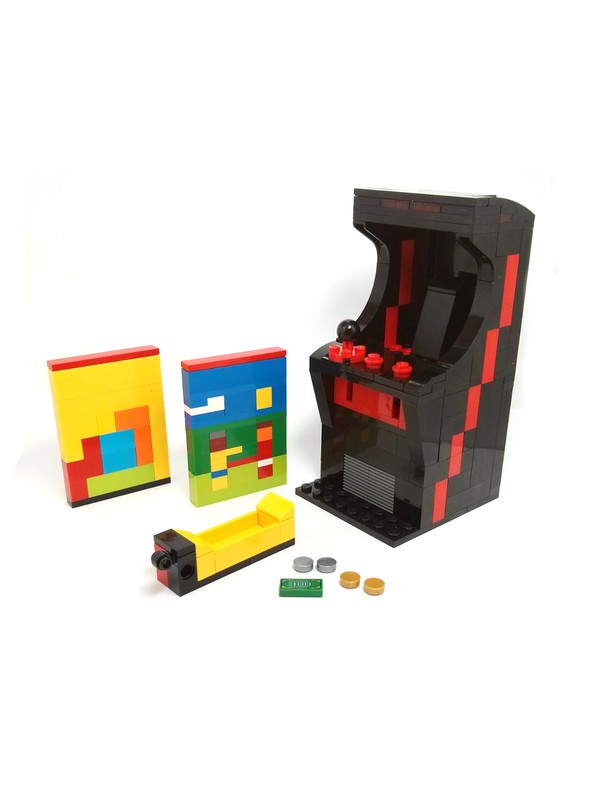 Lego Moc Coinop By Msx Rebrickable Build With Lego