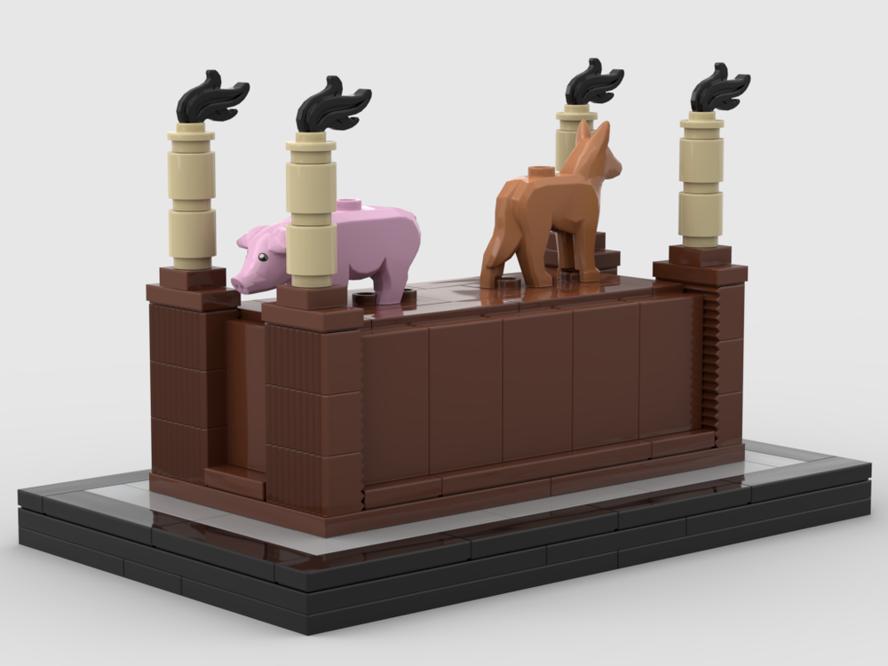 LEGO MOC Pink Floyd Animals by ProgressiveMocFan | Rebrickable - Build ...