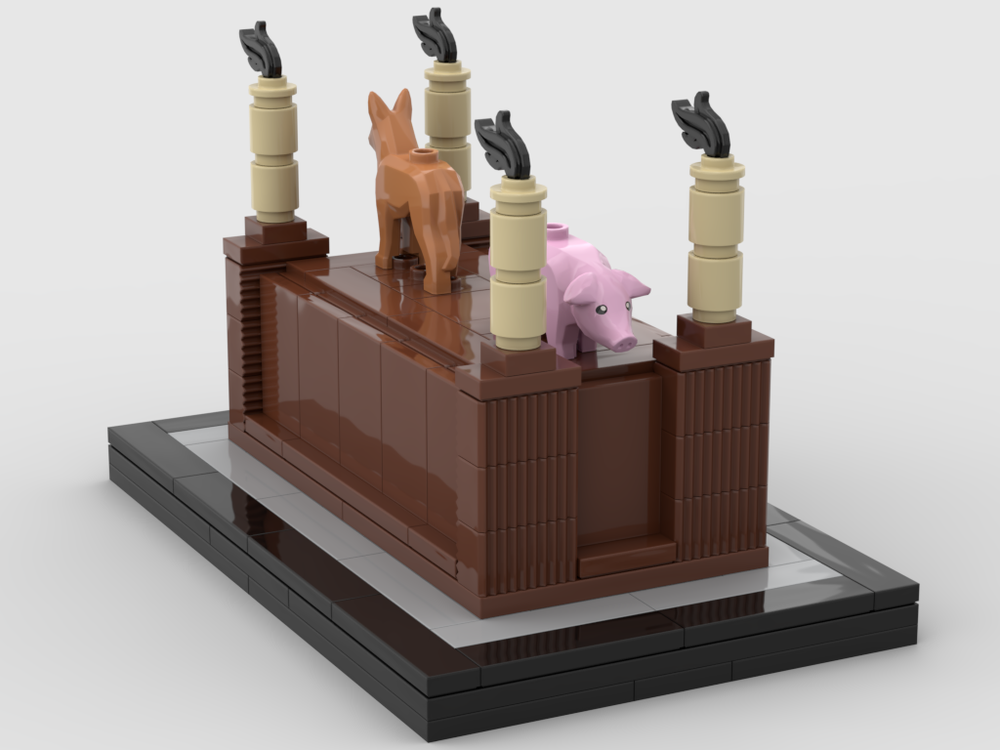 LEGO MOC Pink Floyd Animals by ProgressiveMocFan | Rebrickable - Build ...