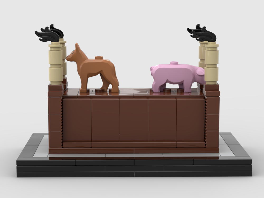 LEGO MOC Pink Floyd Animals by ProgressiveMocFan | Rebrickable - Build ...