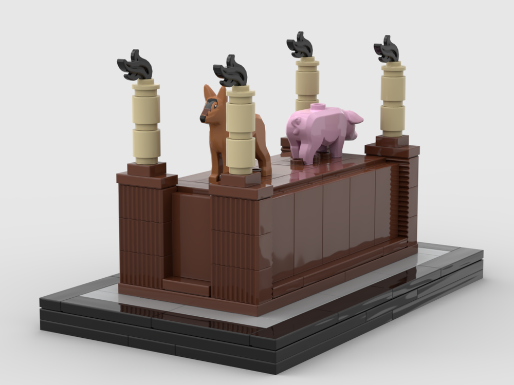 LEGO MOC Pink Floyd Animals by ProgressiveMocFan | Rebrickable - Build ...