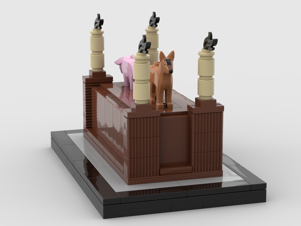 LEGO MOC Pink Floyd Animals by ProgressiveMocFan | Rebrickable - Build ...