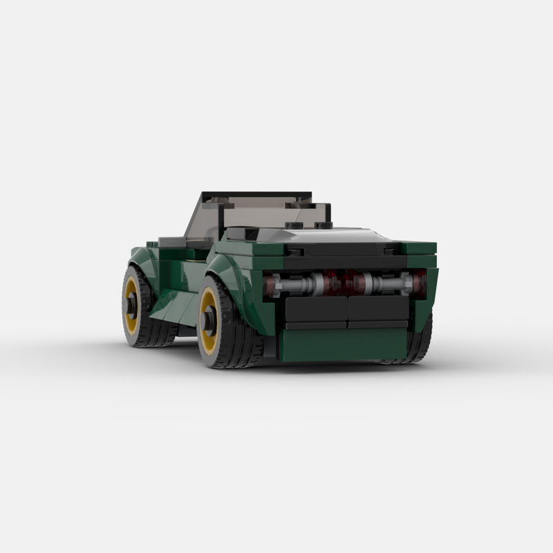 LEGO MOC Modern Convertible by Cowboy Bricks | Rebrickable - Build with ...