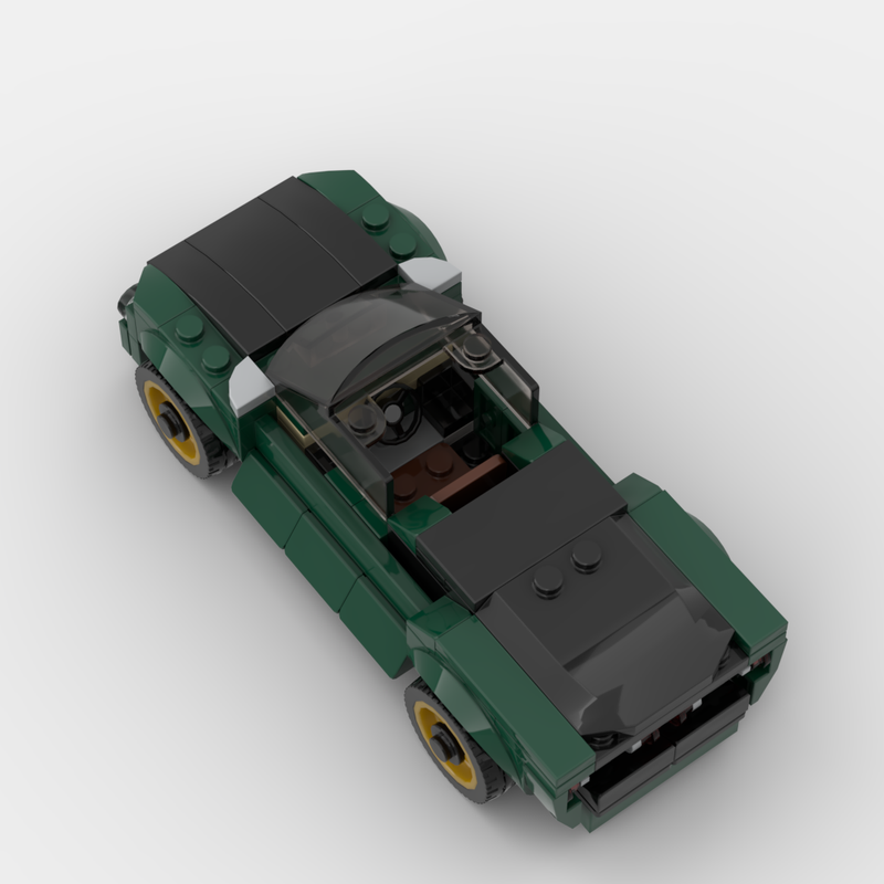 LEGO MOC Modern Convertible by Cowboy Bricks | Rebrickable - Build with ...