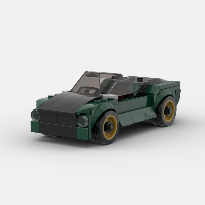 LEGO MOC Modern Convertible by Cowboy Bricks | Rebrickable - Build with ...