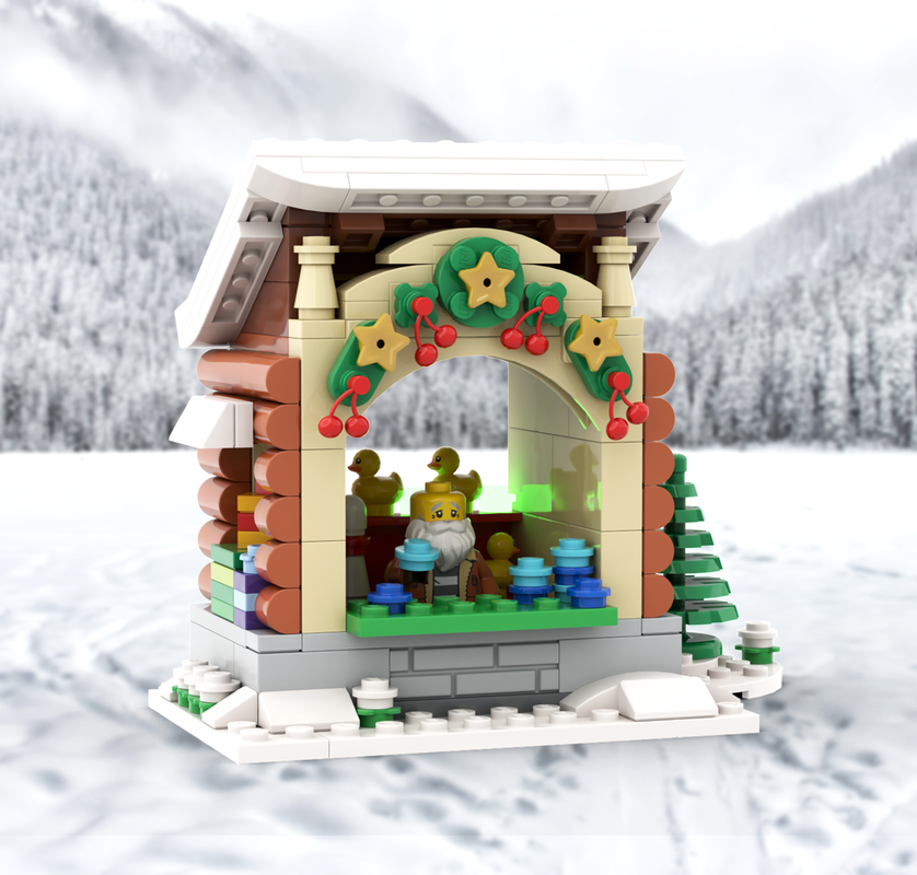 LEGO MOC Alpine Market - Shooting Gallery by JD Bricks | Rebrickable ...