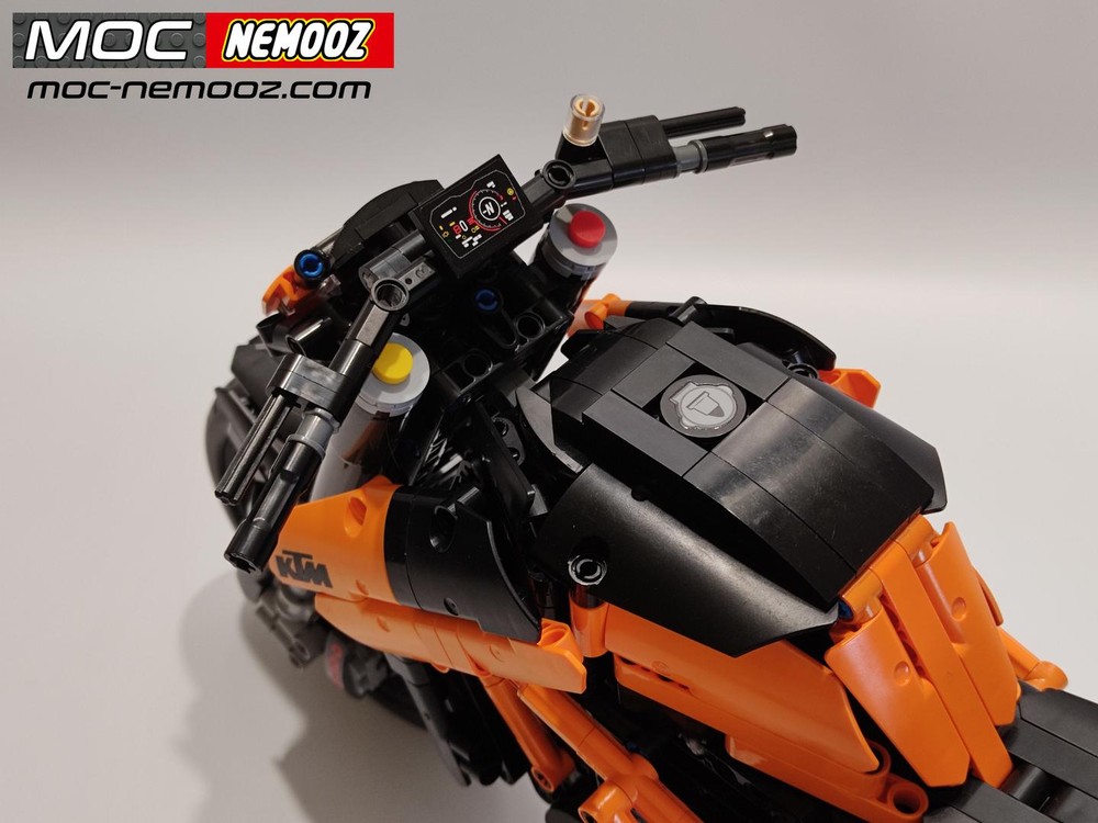 LEGO MOC KTM DUKE 1290 1:5 by MOC NEMOOZ | Rebrickable - Build with LEGO