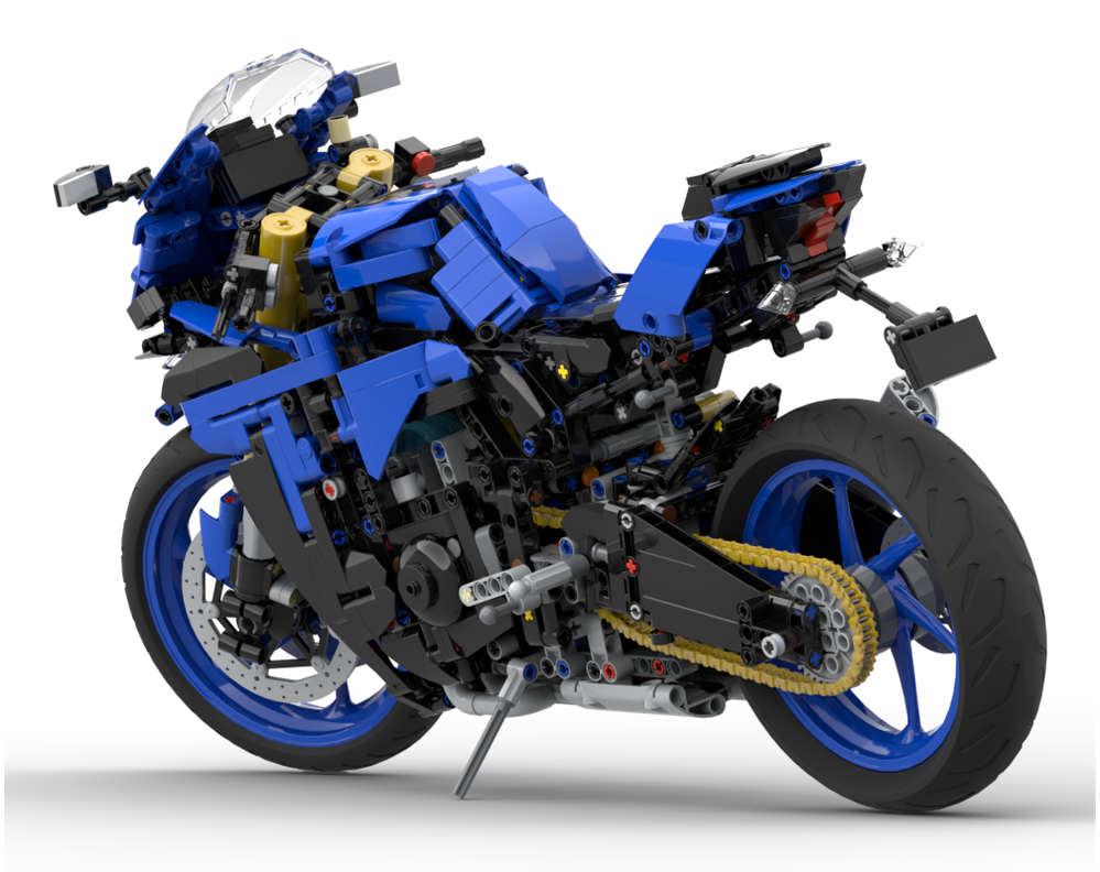 LEGO MOC Yamaha R1 by 3run0 | Rebrickable - Build with LEGO