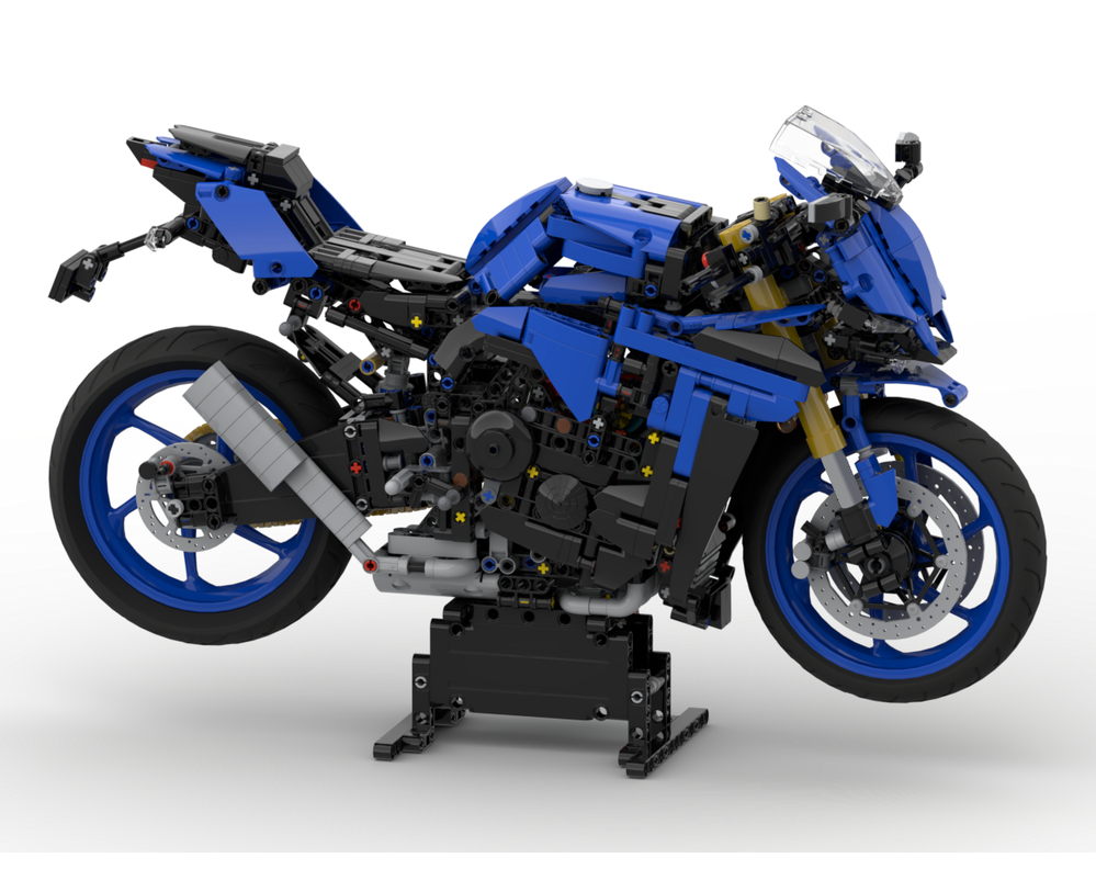LEGO MOC Yamaha R1 by 3run0 | Rebrickable - Build with LEGO