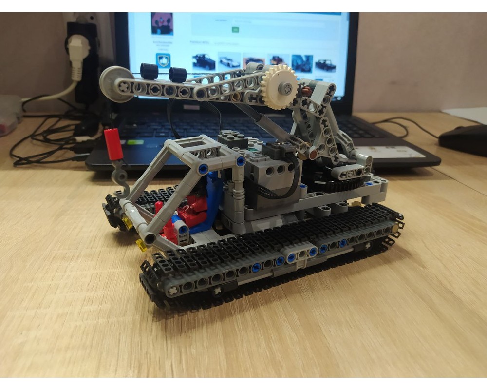 Lego Moc Crawler Crane Manipulator Ccm By Kovchenkovskiy