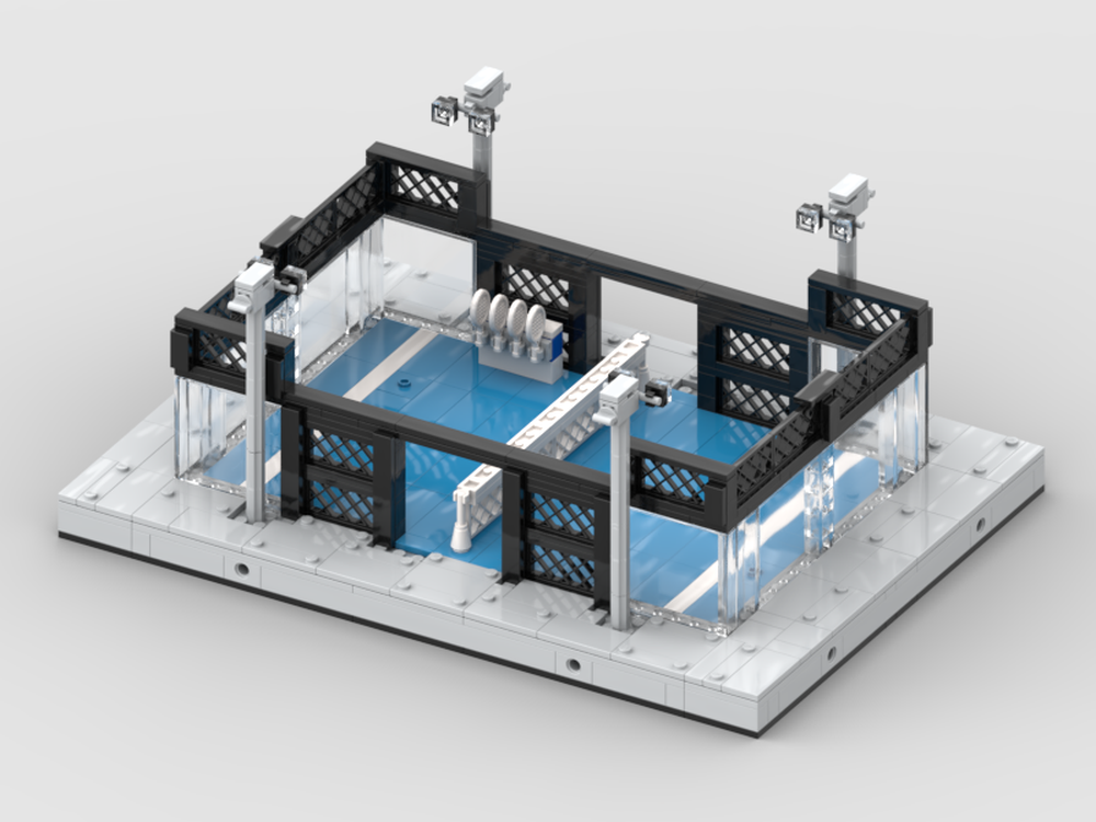 LEGO MOC Padel court by Mh.bricks | Rebrickable - Build with LEGO