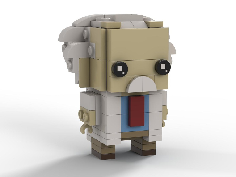 Lego Moc Black Mesa Scientist Half Life Brickheadz By Prirmose12345 Rebrickable Build With
