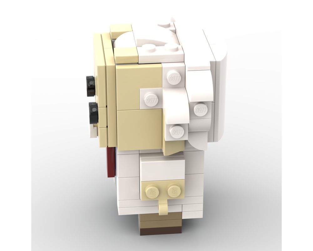 Lego Moc Black Mesa Scientist Half Life Brickheadz By Prirmose12345 Rebrickable Build With