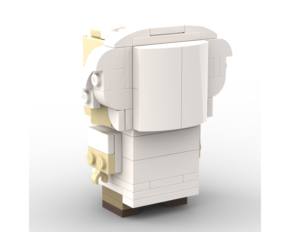 Lego Moc Black Mesa Scientist Half Life Brickheadz By Prirmose12345 Rebrickable Build With