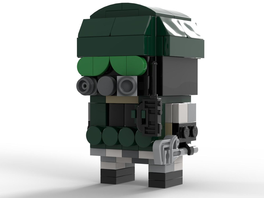 LEGO MOC Hazardous Environment Combat Unit Grunt (Half-Life) Brickheadz ...