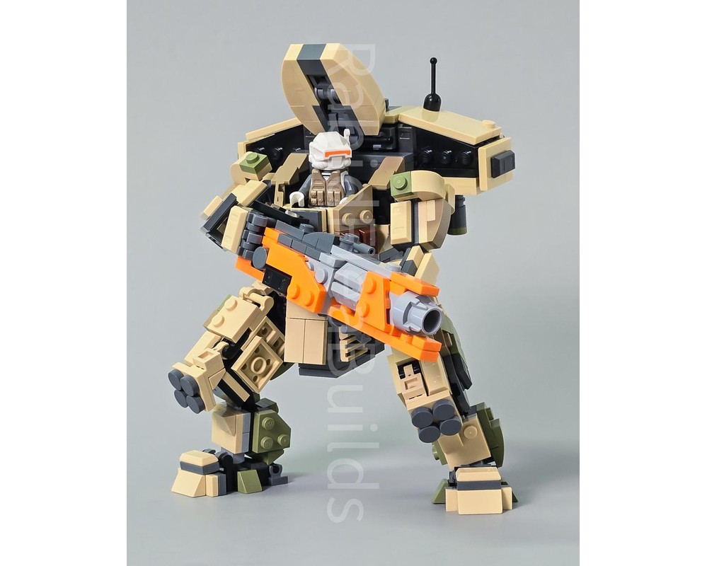 LEGO MOC Scorch Titan from Titanfall 2 by RabidFleaBuilds | Rebrickable ...