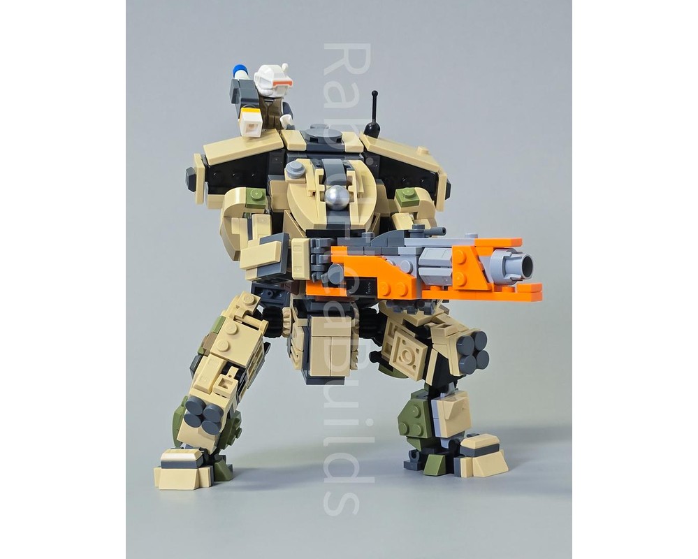 LEGO MOC Scorch Titan from Titanfall 2 by RabidFleaBuilds | Rebrickable ...