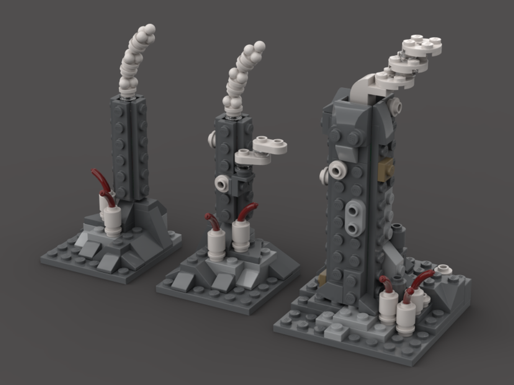 LEGO MOC Hydrothermal Vents by OrchardBuilds | Rebrickable - Build with ...