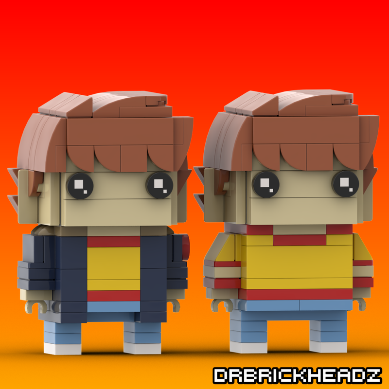 LEGO MOC Scott Pilgrim Brickheadz by DrBrickheadz | Rebrickable - Build ...