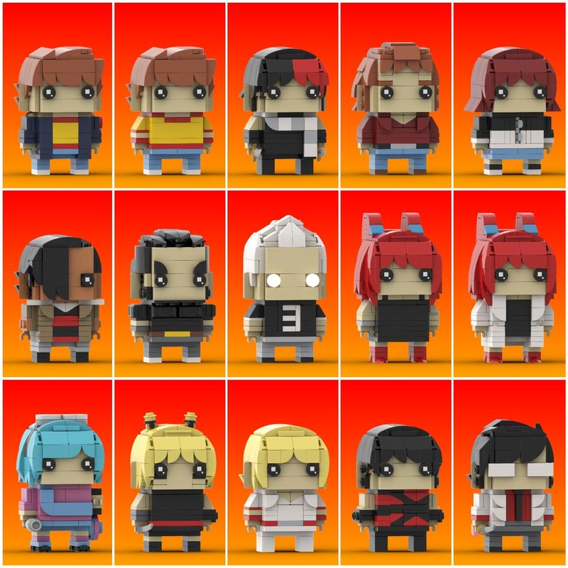 LEGO MOC Scott Pilgrim Brickheadz Collection by DrBrickheadz ...