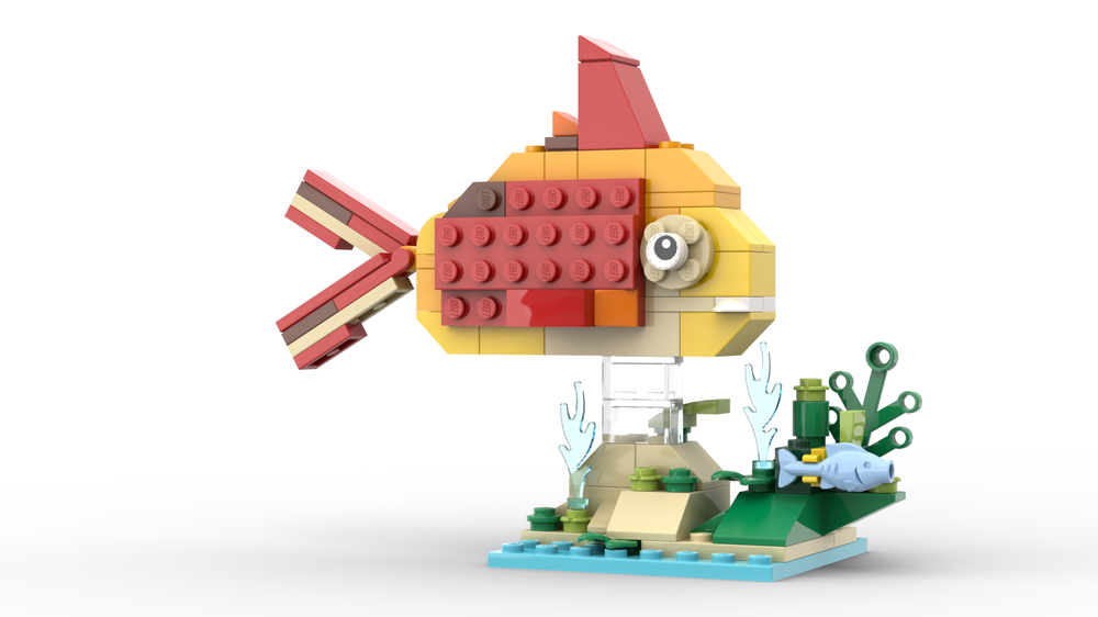 LEGO MOC 11015 Fish by Lenarex | Rebrickable - Build with LEGO