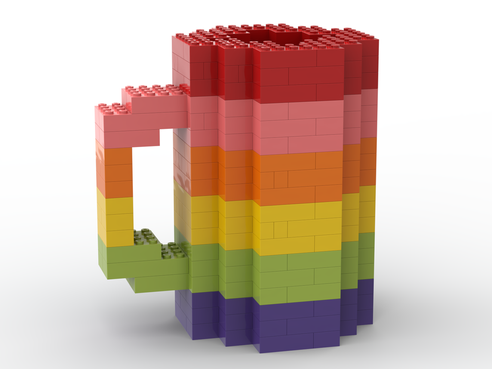 Lego Moc 11030 Mug With Chocolate Milk By Stoeptegel Rebrickable