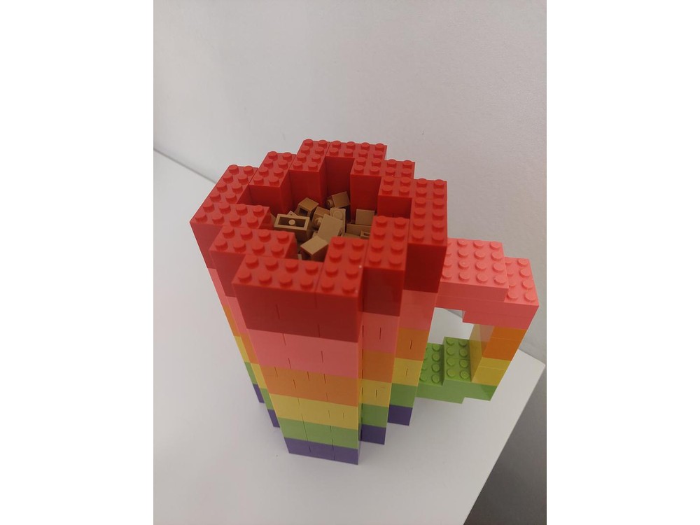 Lego Moc 11030 Mug With Chocolate Milk By Stoeptegel Rebrickable