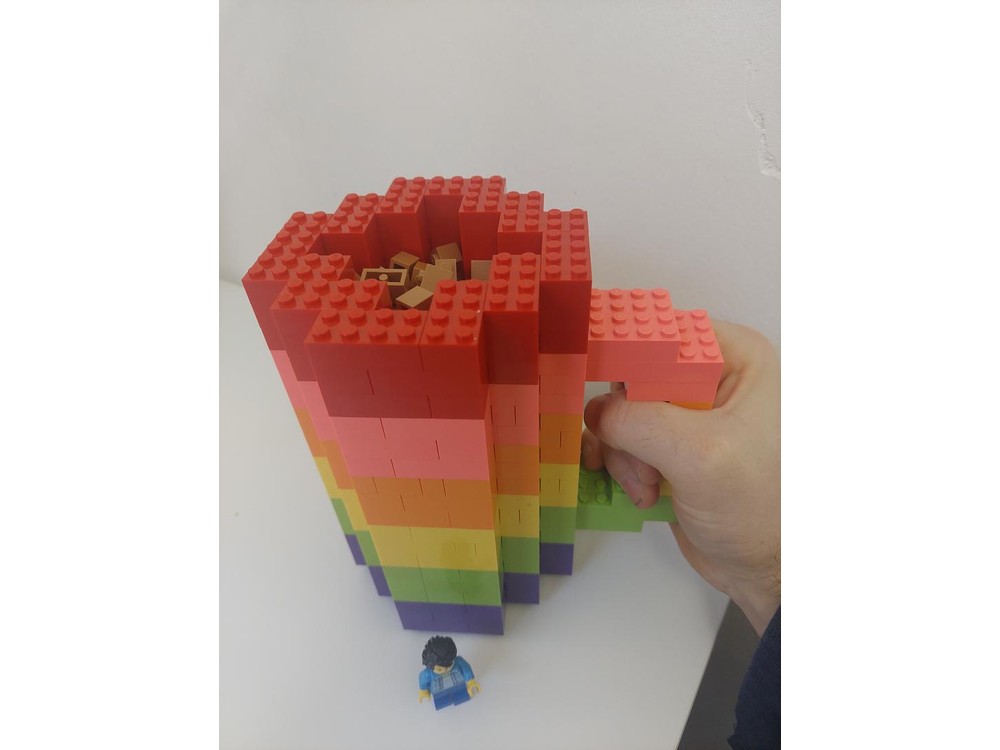 Lego Moc 11030 Mug With Chocolate Milk By Stoeptegel Rebrickable