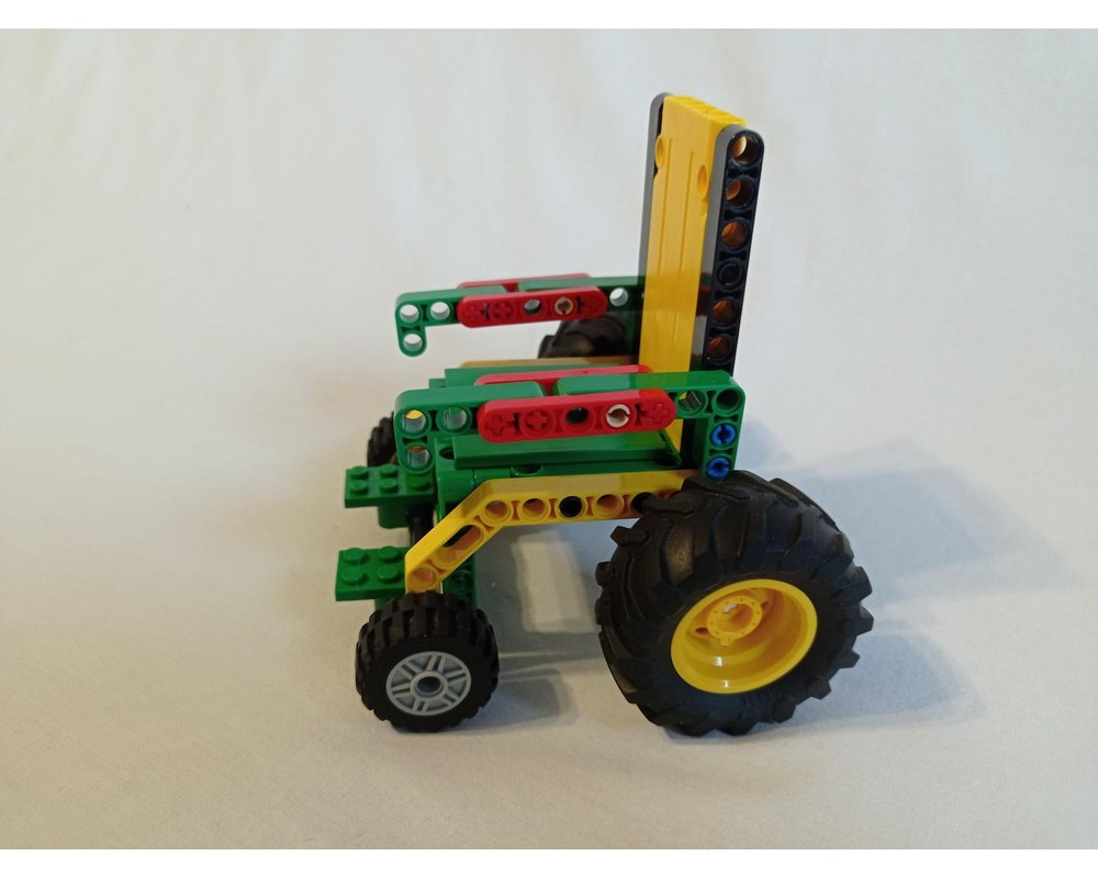 Lego Moc Wheelchair 42136 Alternative By Alexgam Rebrickable Build