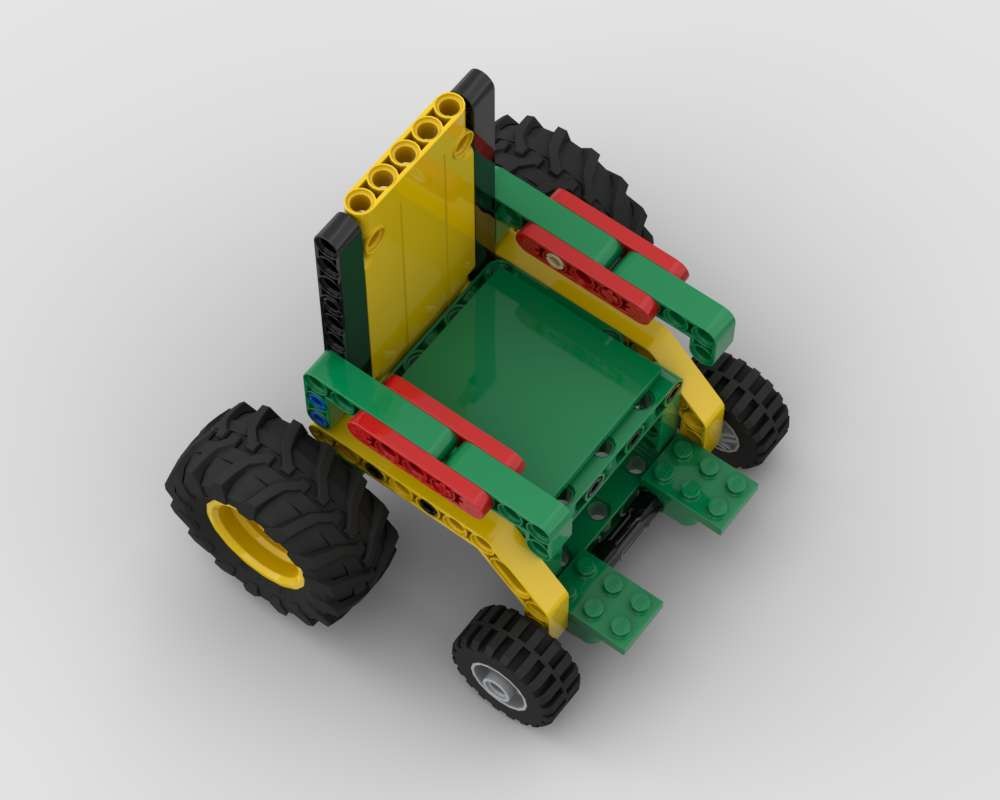 Lego Moc Wheelchair 42136 Alternative By Alexgam Rebrickable Build