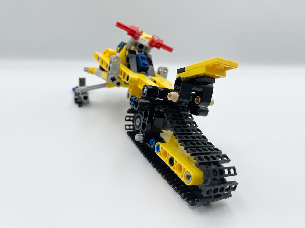 LEGO MOC 42163 Old snowmobile by mirrorbricks | Rebrickable - Build ...