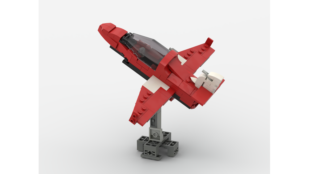 Lego Moc Small Jetplane By Tombert2 Rebrickable Build With Lego