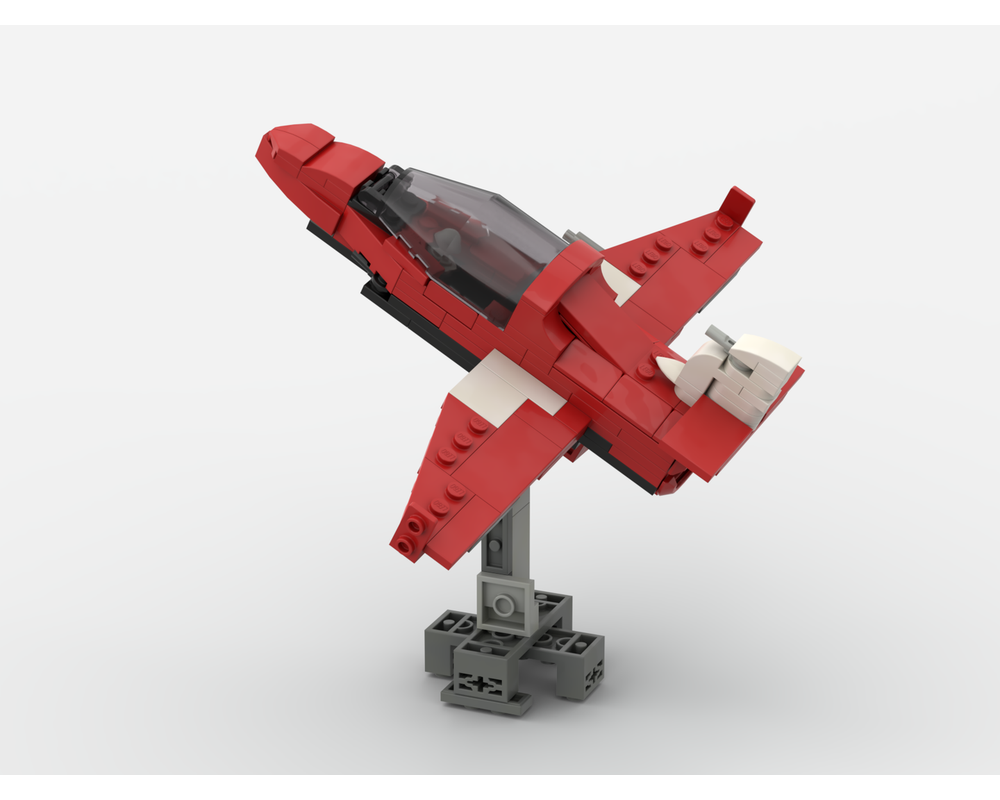 LEGO MOC Small Jetplane by tombert2 | Rebrickable - Build with LEGO